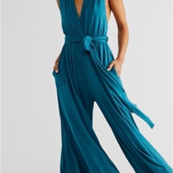 Free People | Pants & Jumpsuits | Freepeople Beach Collection Jumper ...